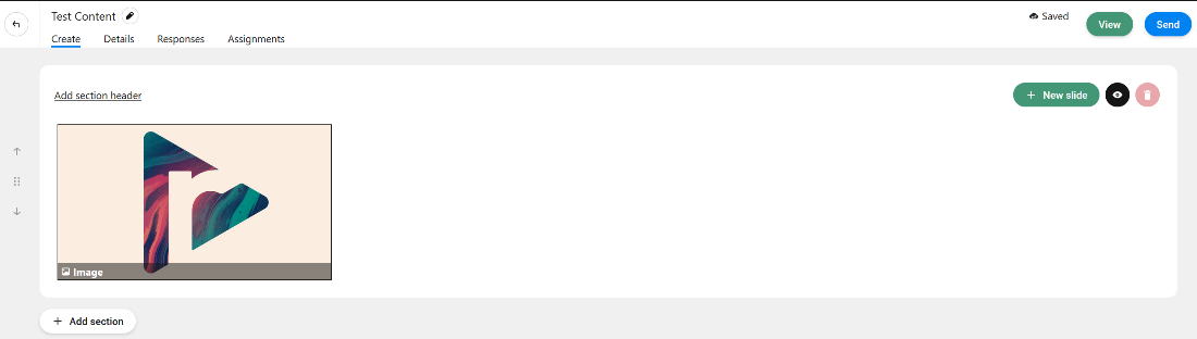 How do I add videos into Interactive Content?