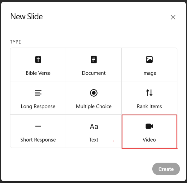 How do I add videos into Interactive Content?