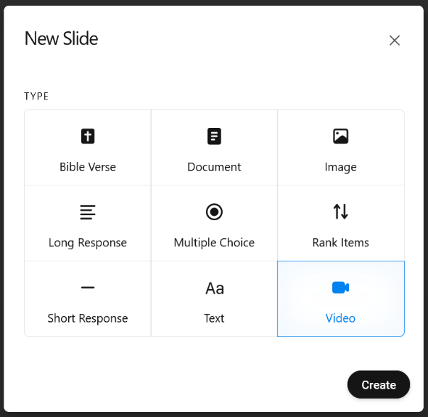 How do I add videos into Interactive Content?