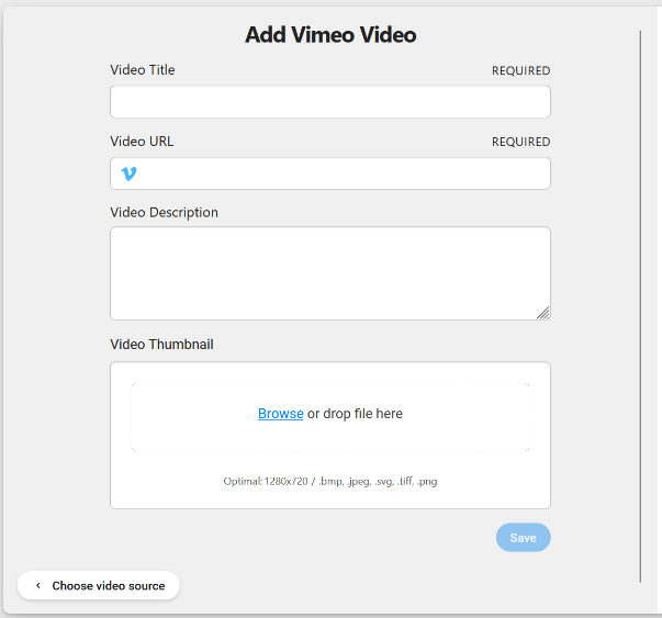 How do I add videos into Interactive Content?