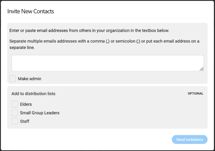 How do I manage my Contacts?