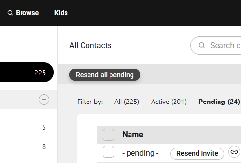 How do I manage my Contacts?