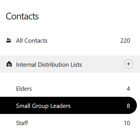 How do I add a User to an existing Distribution List?
