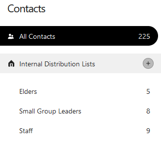 How do I add a User to an existing Distribution List?