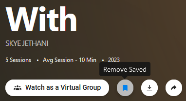 What is My Saved content and how do I access it?