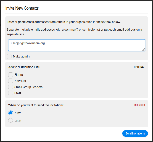 How do I manage my Contacts?