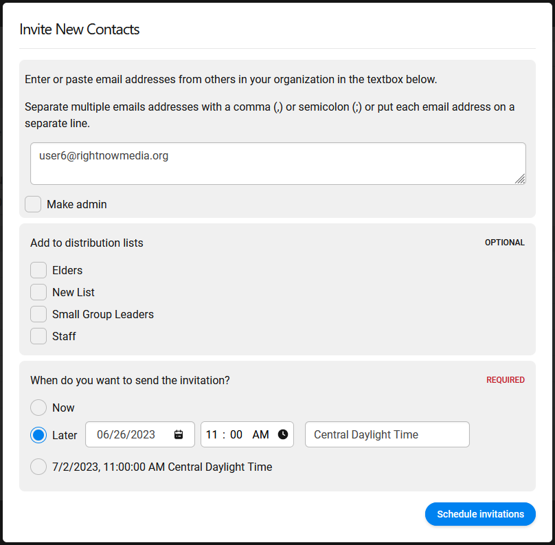 How do I manage my Contacts?