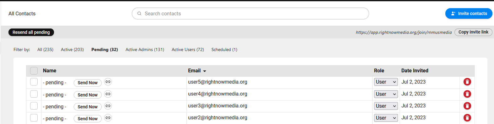 How do I manage my Contacts?