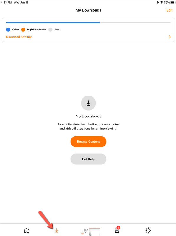 Downloadable Content for Offline Playback