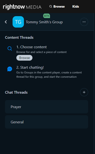 How do I invite members to my groups?
