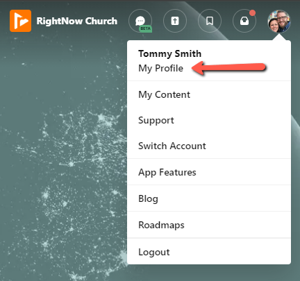 How do I remove myself from my organization's account?