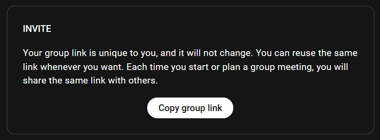 How do I invite Attendees to a Watch Together Group?