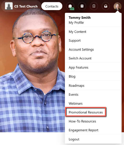 How do I use the Promotional Resources (Brand Asset Manager)?