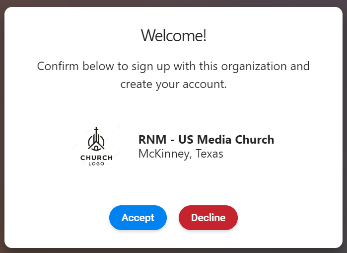 How do I accept an invitation and set up my User Account?